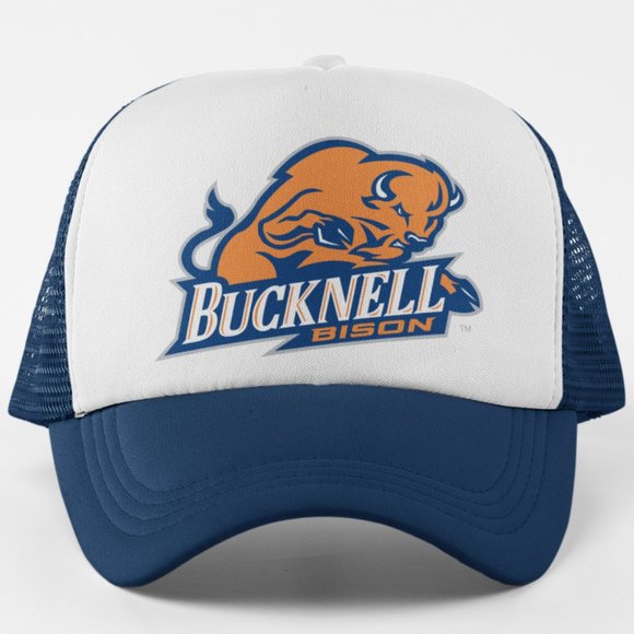 Accessories | New Bucknell Bison Logo Foam Trucker Snapback Hat 2tone ...